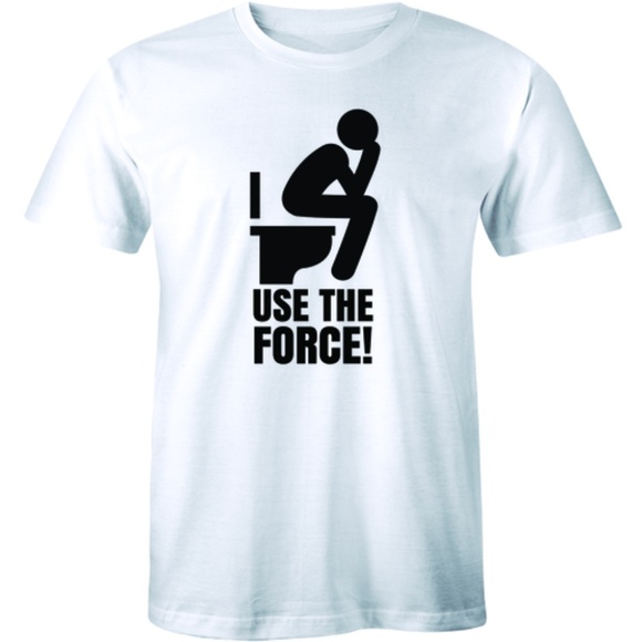 Half It | Shirts | Use The Force Parody Funny Humor Summer Tshirt ...